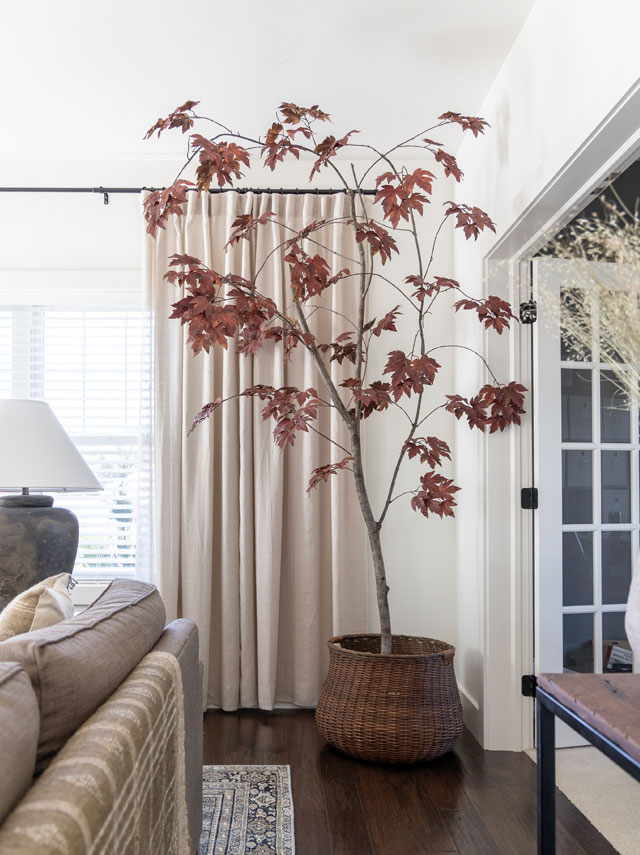 Faux Fall Tree - Hamilton Park Home | Inspiration for Home | Garden | DIY