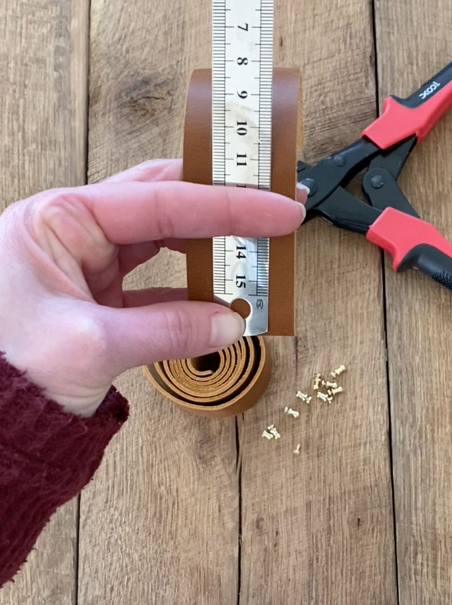 DIY Leather Napkin Rings - Hamilton Park Home | Inspiration for Home ...